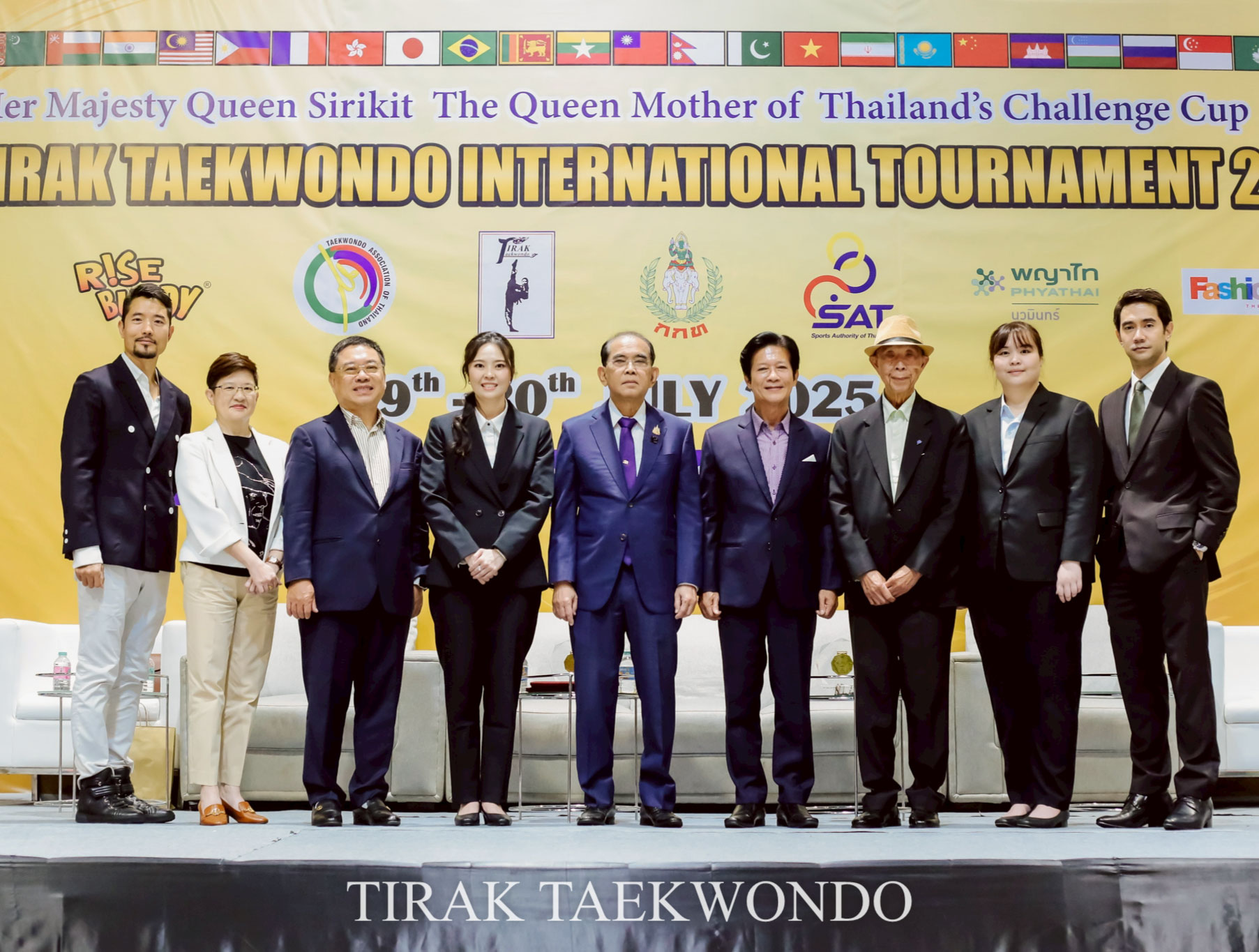 Rise Buddy supports the 11th Tirak Taekwondo International Tournament ...
